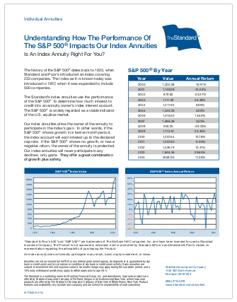 The Standard - Annuity Library - InSource