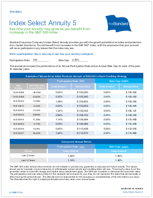 The Standard - Annuity Library - InSource