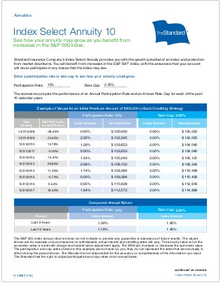 The Standard - Annuity Library - InSource